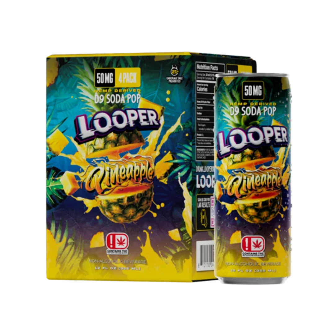 Looper D9 Soda Pop - 4pk Delta8 Minds