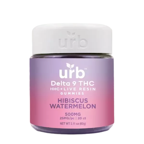 Urb Gourmet Delta-9 + HHC Gummies | 500mg