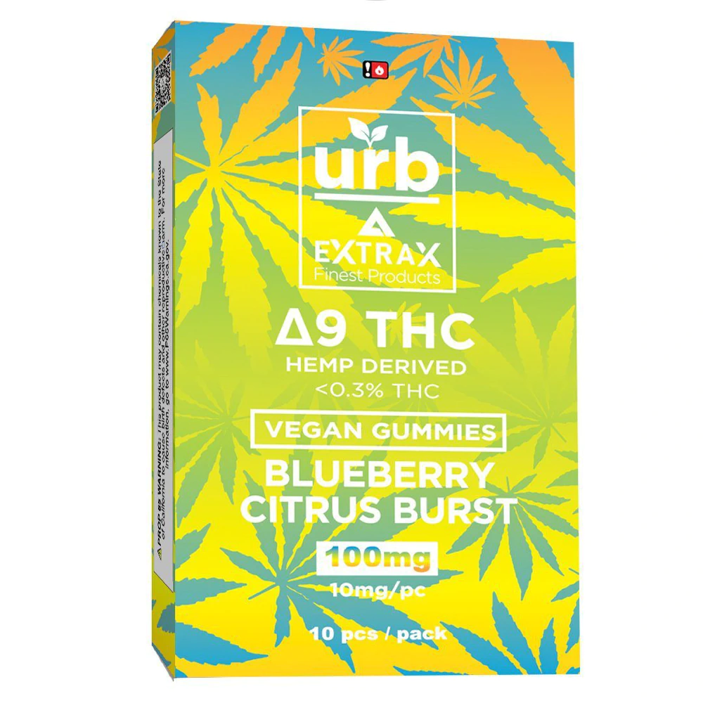 Urb X Delta Extrax Delta 9 THC Gummies | 100mg