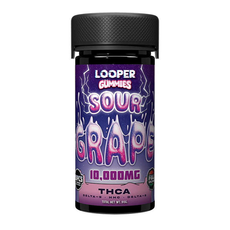 Looper THC-A Sour Gummies | 10,000mg | Buy THC-A Online