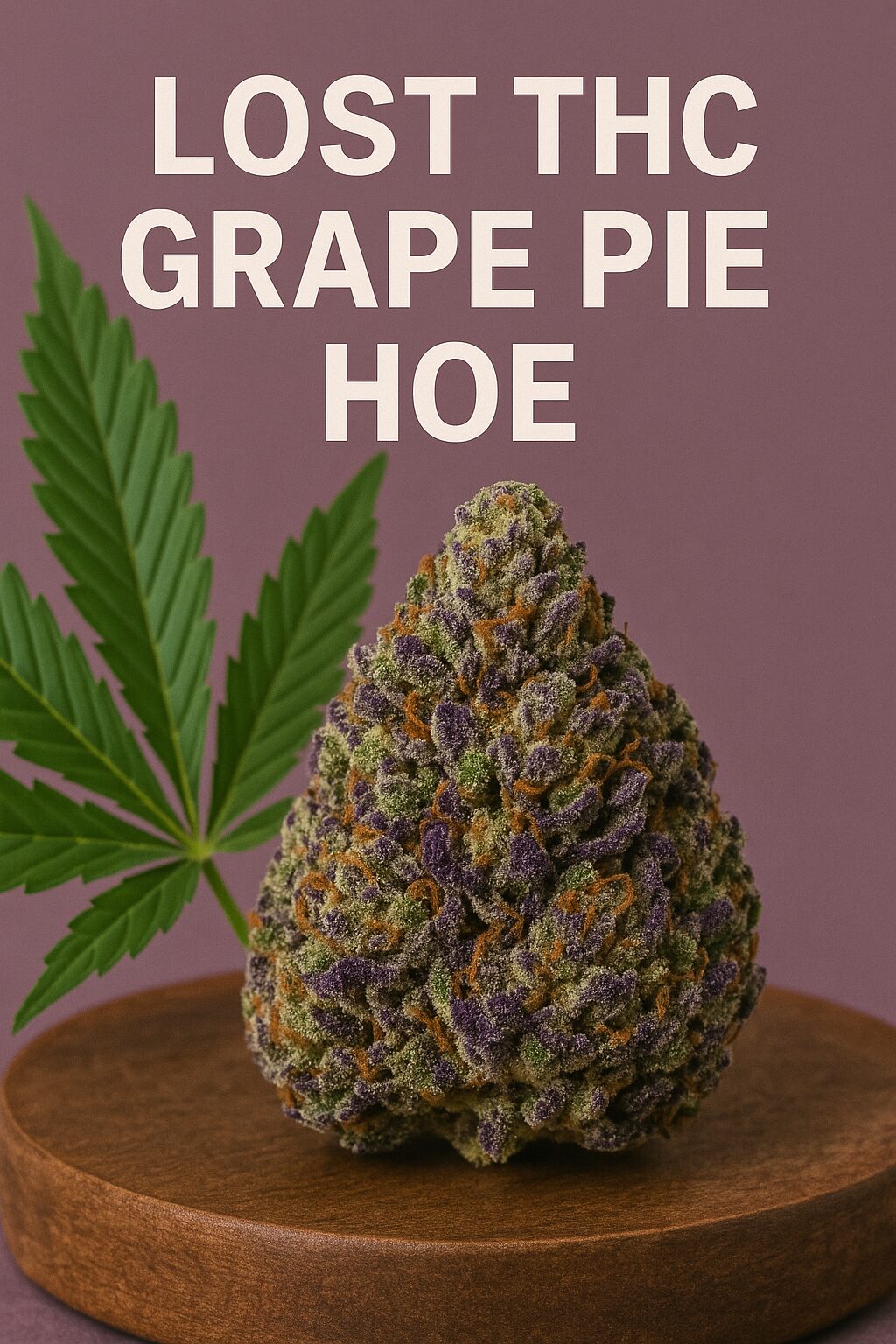 Lost Thc Grape Pie Hoe