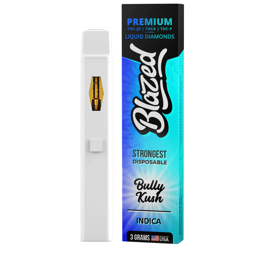 Blazed Strongest THCA + THCP Liquid Diamonds Disposable | 3g