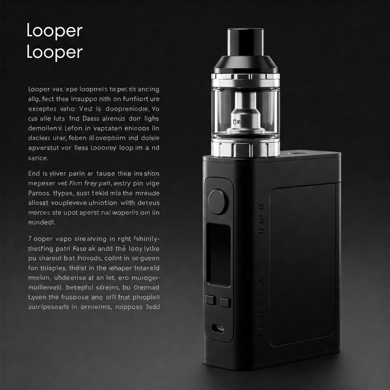 Qué es un Looper Vape